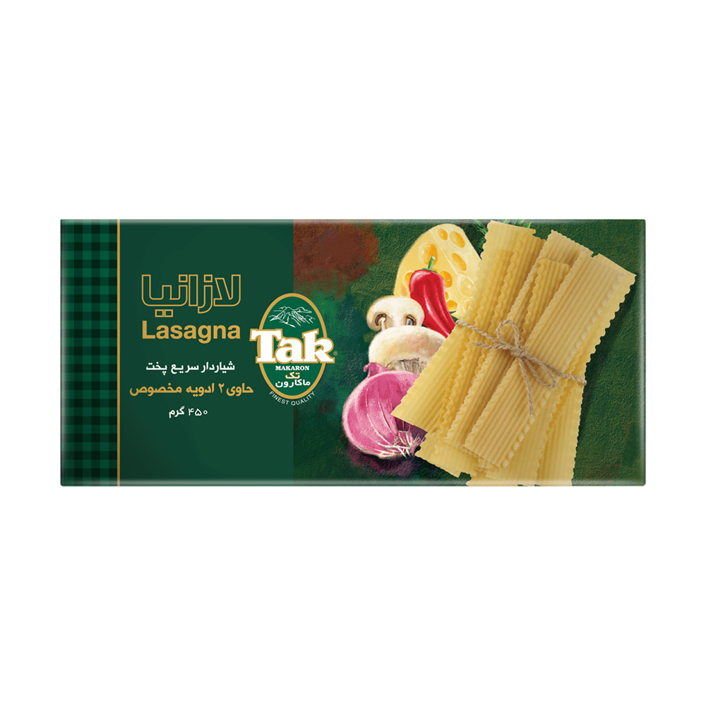 Tak Makaron - Stripped Lasagna (450g) — Baran Market