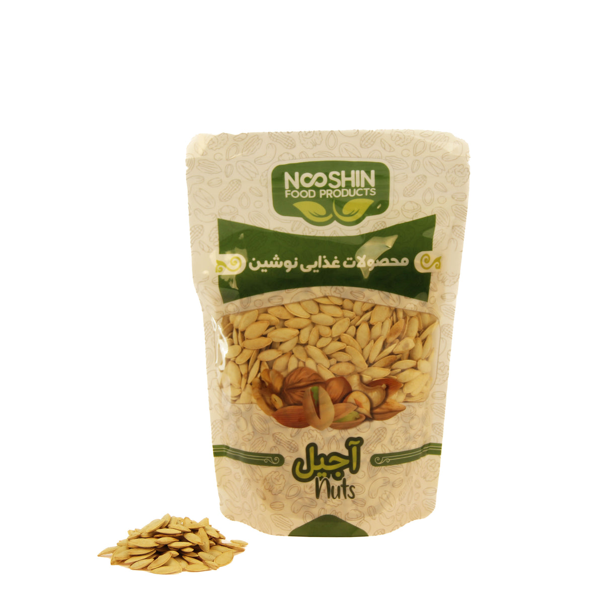 Nooshin - Roasted Salted Pumpkin Seeds -Mashhadi (300g) — Baran Market