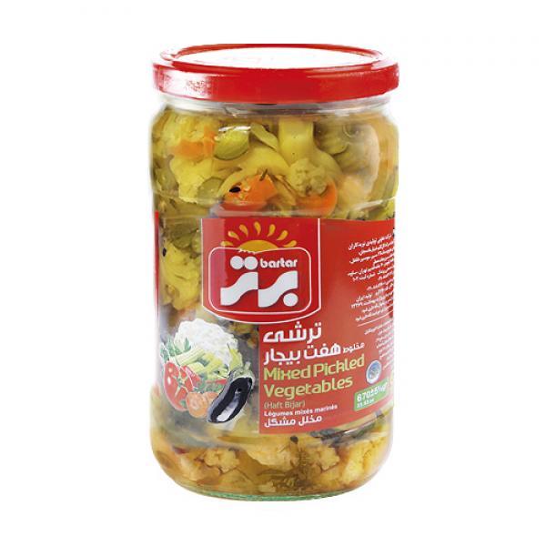 Bartar - Mixed Pickled Vegetables - Haft e Bijar (670g) — Baran Market