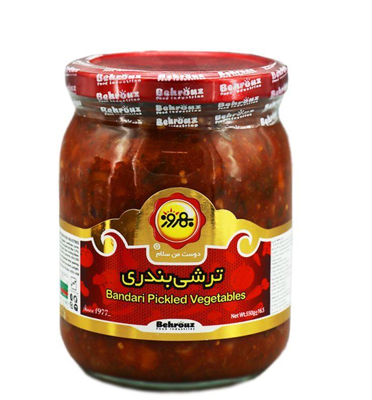 Behrouz - Mixed Pickled Vegetables - Bandari (550g) — Baran Market