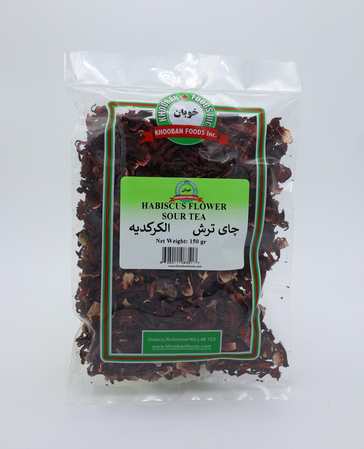 Khooban - Habiscus Flower Sour Tea (150g) — Baran Market