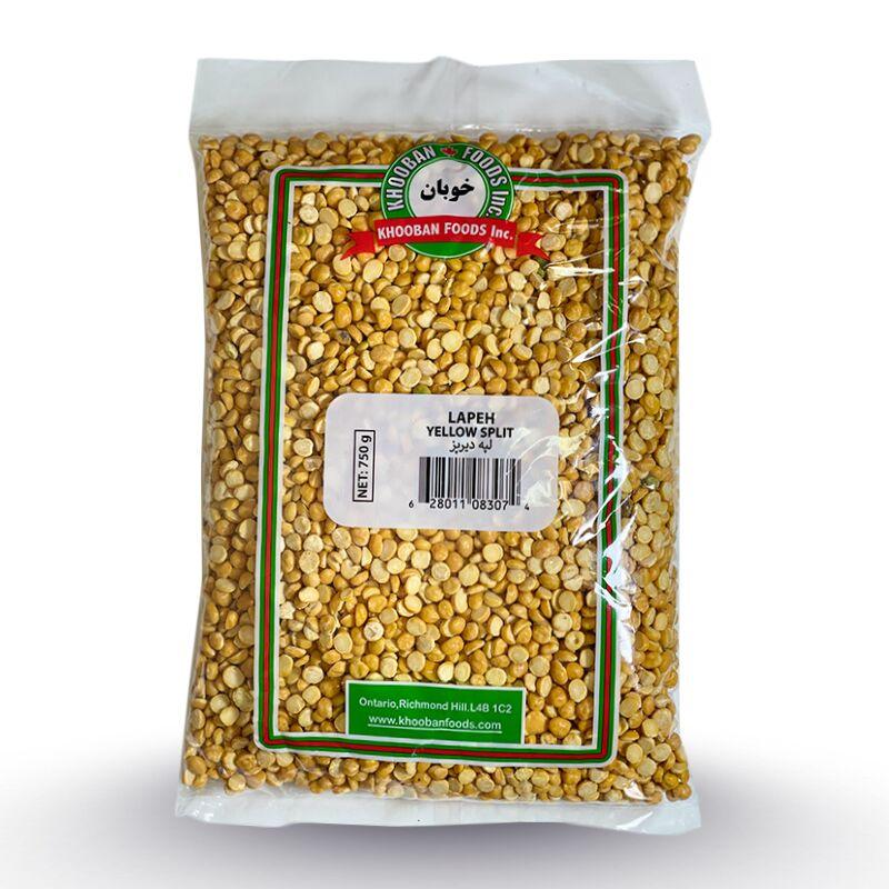 khooban - Yellow Split Peas - Lapeh (750g) — Baran Market