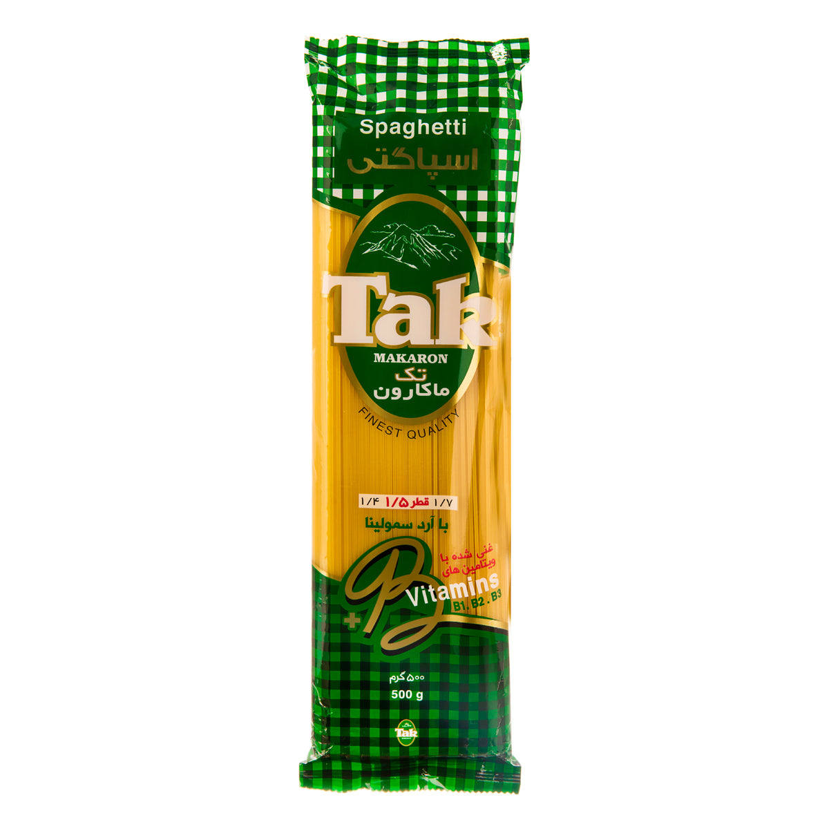 Tak Makaron - Spaghetti 1/5 (500g) — Baran Market